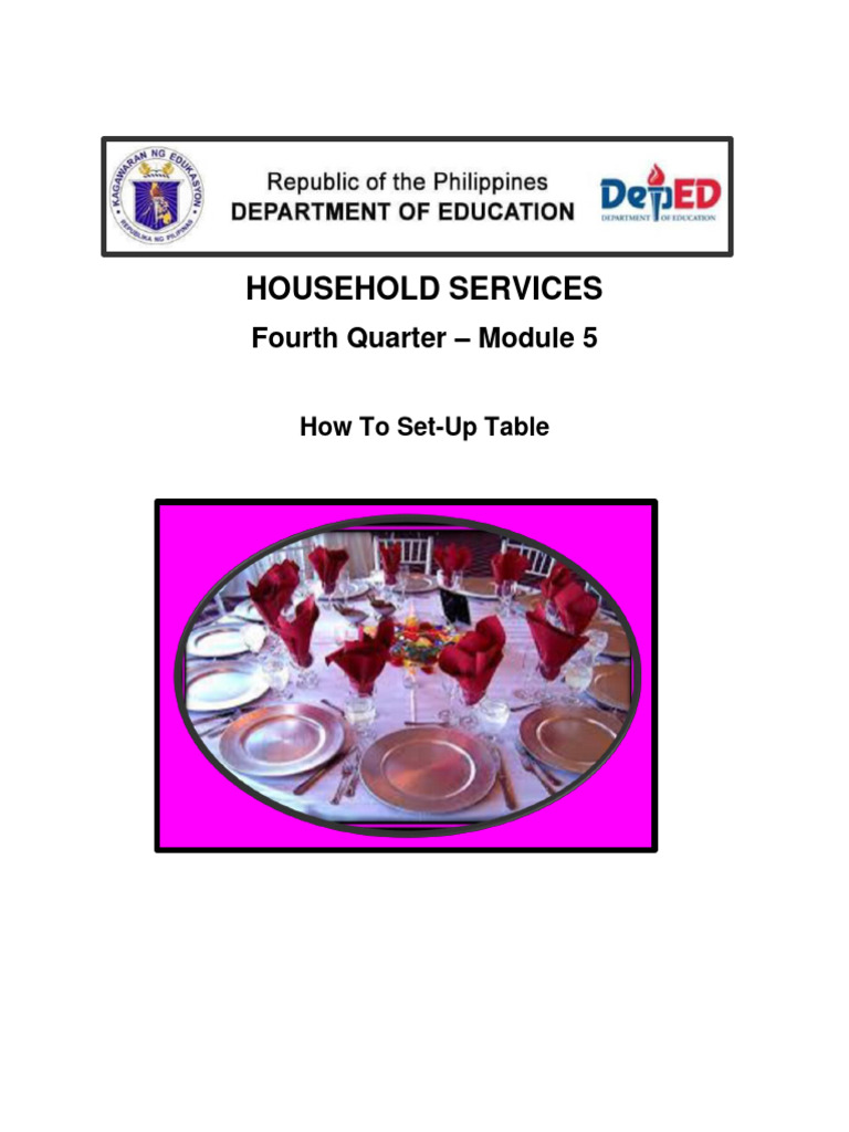 Tle-10 Household Quarter 4 Module 5 (Comahig-Lanorias) | PDF ...