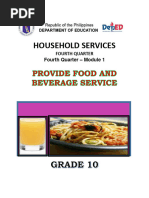 Module 1 (Table Appointment) | PDF | Tableware | Spoon