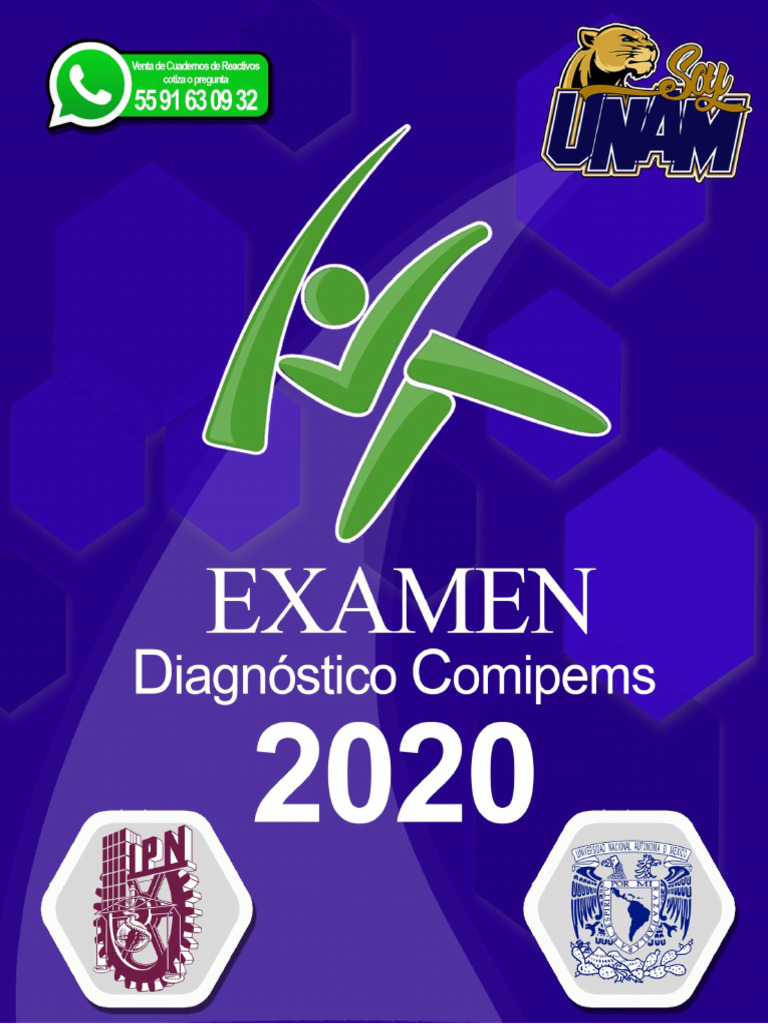 EXAMEN DIAGNOSTICO COMIPEMS 2020 | PDF