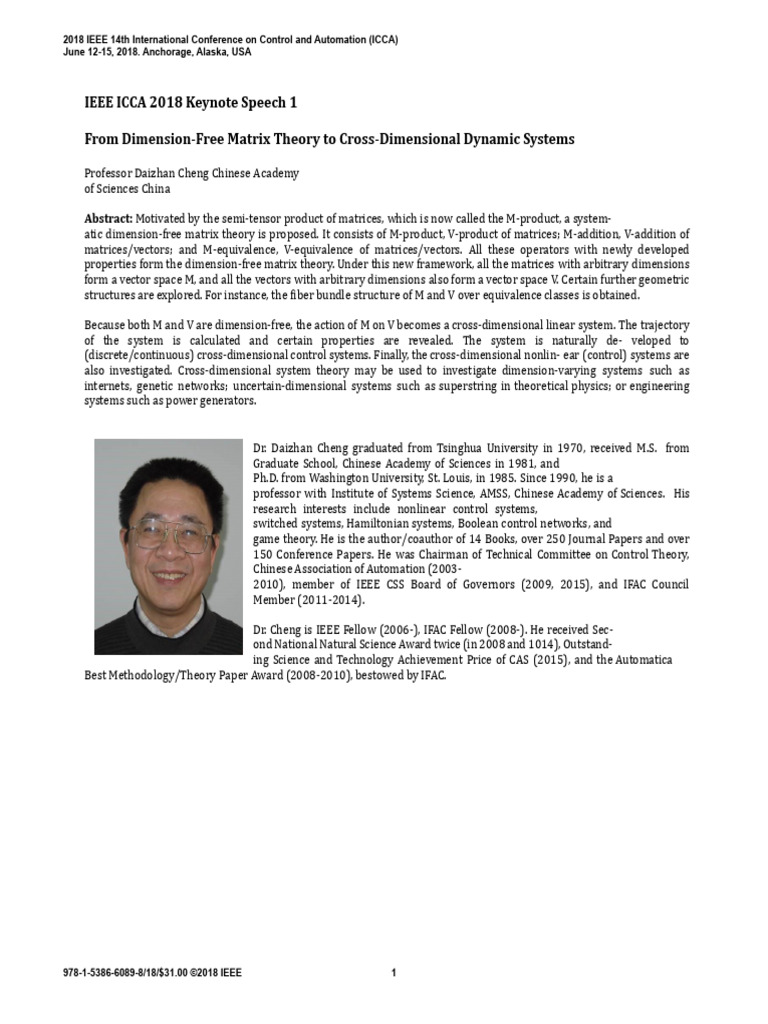 Cheng 2018 | PDF | Matrix (Mathematics) | Vector Space