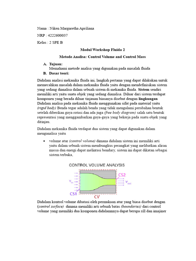 Mekanika Fluida Modul 2 | PDF | Sains & Matematika
