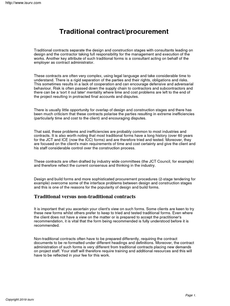 Contract_types | PDF | Economies | Business