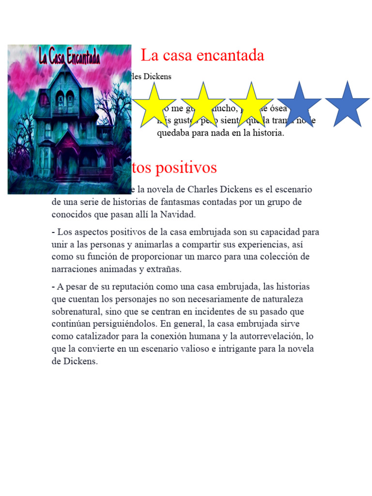 La Casa Encantada Lengua Castellana | PDF