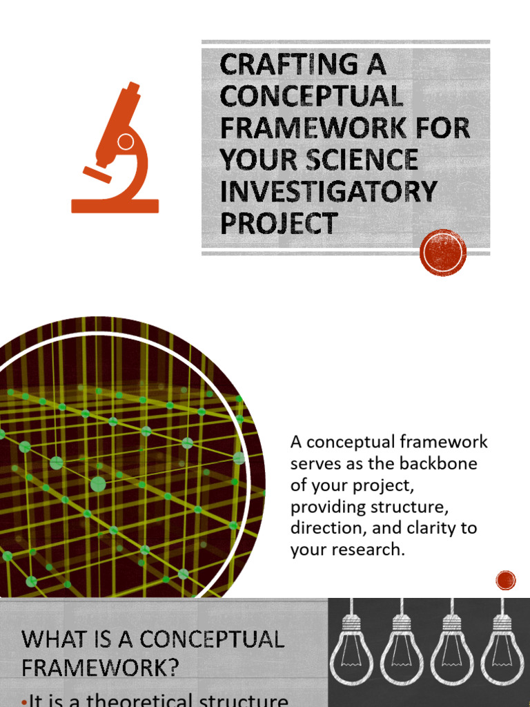 Crafting A Conceptual Framework For Your Science Investigatory Project ...
