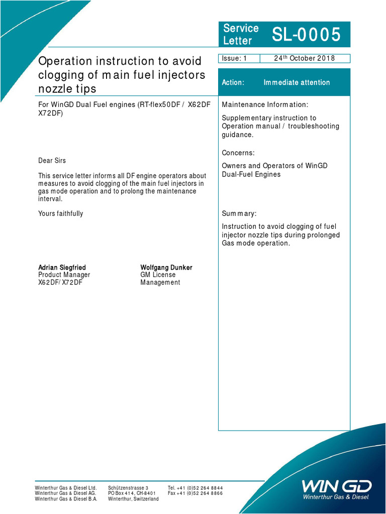 SL - WinGD - Attention - 2018 - 0005 - Operation-Instruction-to-avoid ...