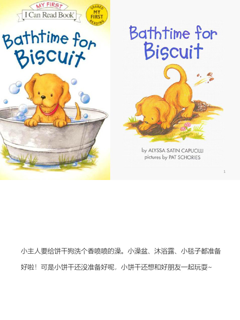 Bathtime For Biscuit | PDF