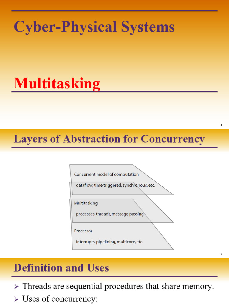 09 Multitasking | PDF | Process (Computing) | Thread (Computing) 09 Multitasking | PDF | Process (Computing) | Thread (Computing)