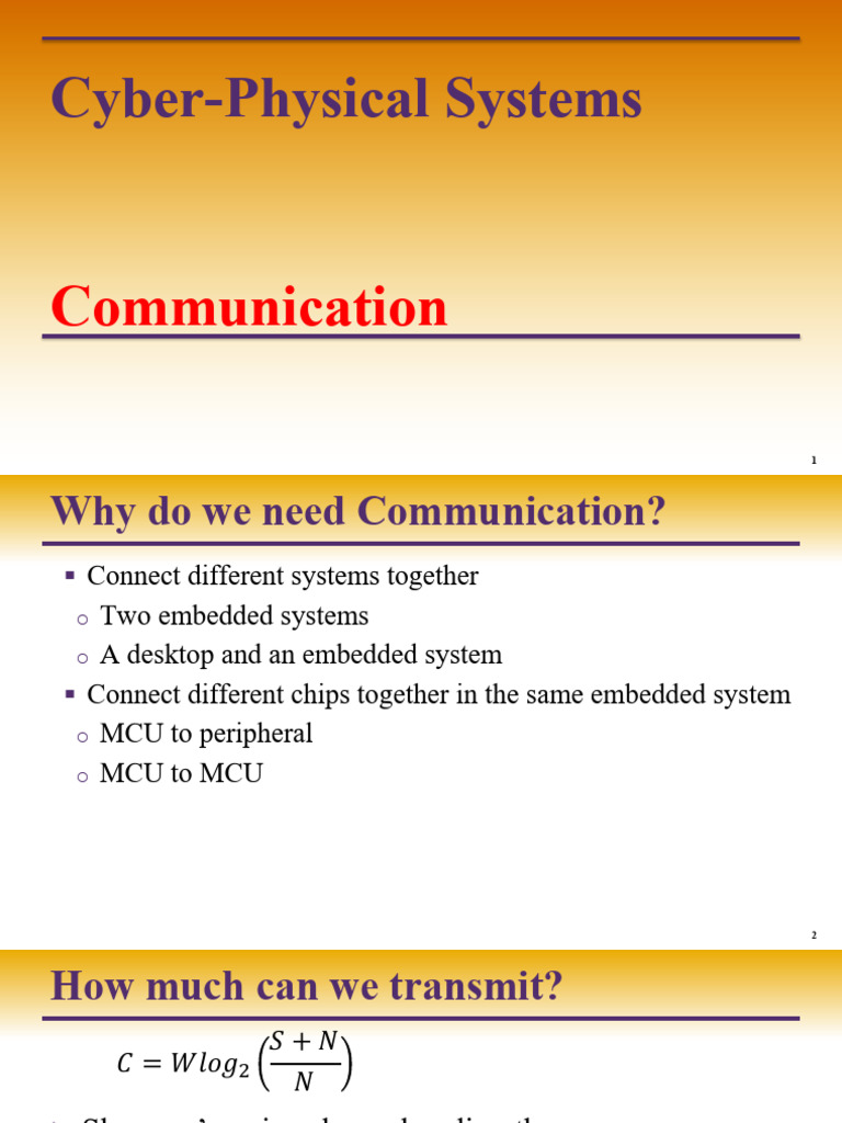 07 Communication | PDF | Electrical Engineering | Computer Hardware