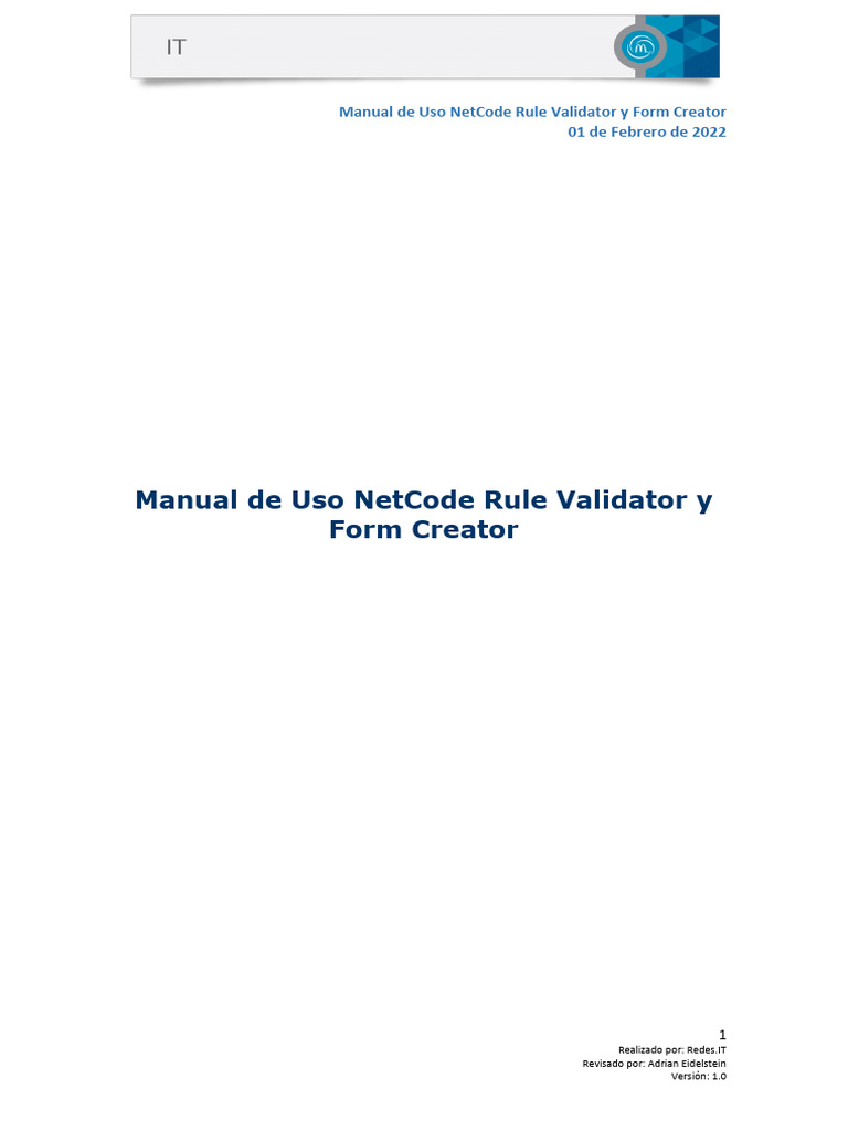 Manual de Uso NetCode RV y FC2 | PDF | Dirección IP | Cortafuegos ...