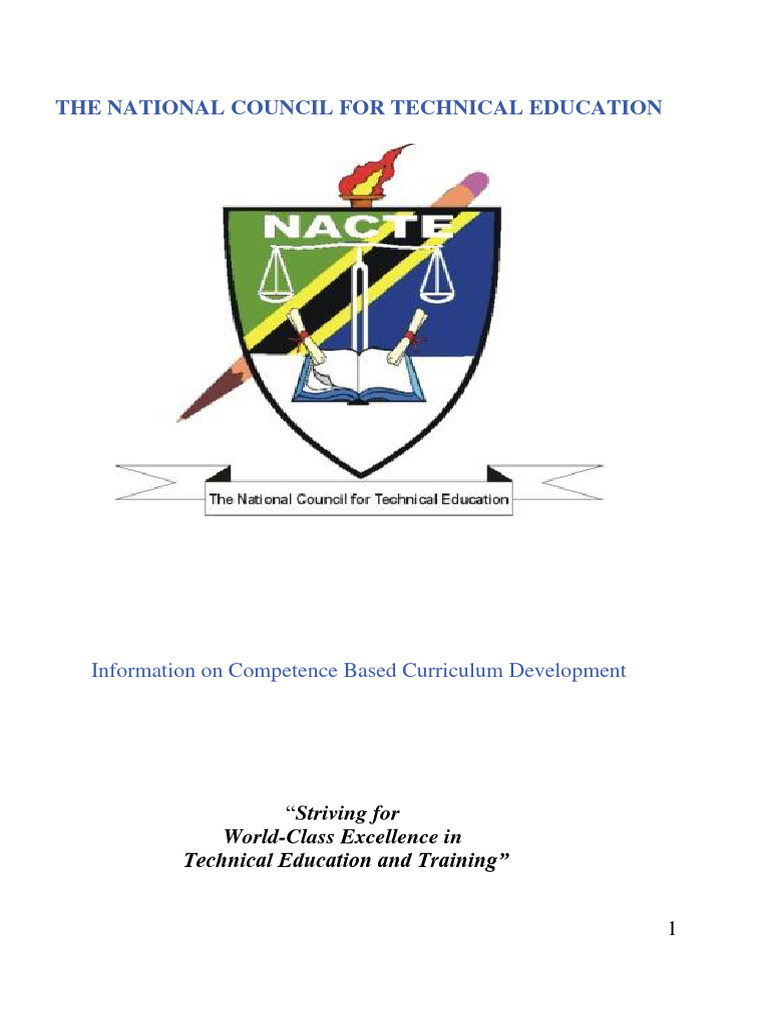 Information On Competence Based Curriculum Development | PDF ...