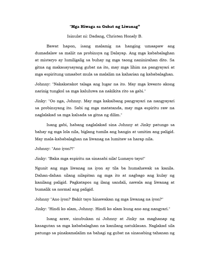 Kwento NG Kababalaghan | PDF