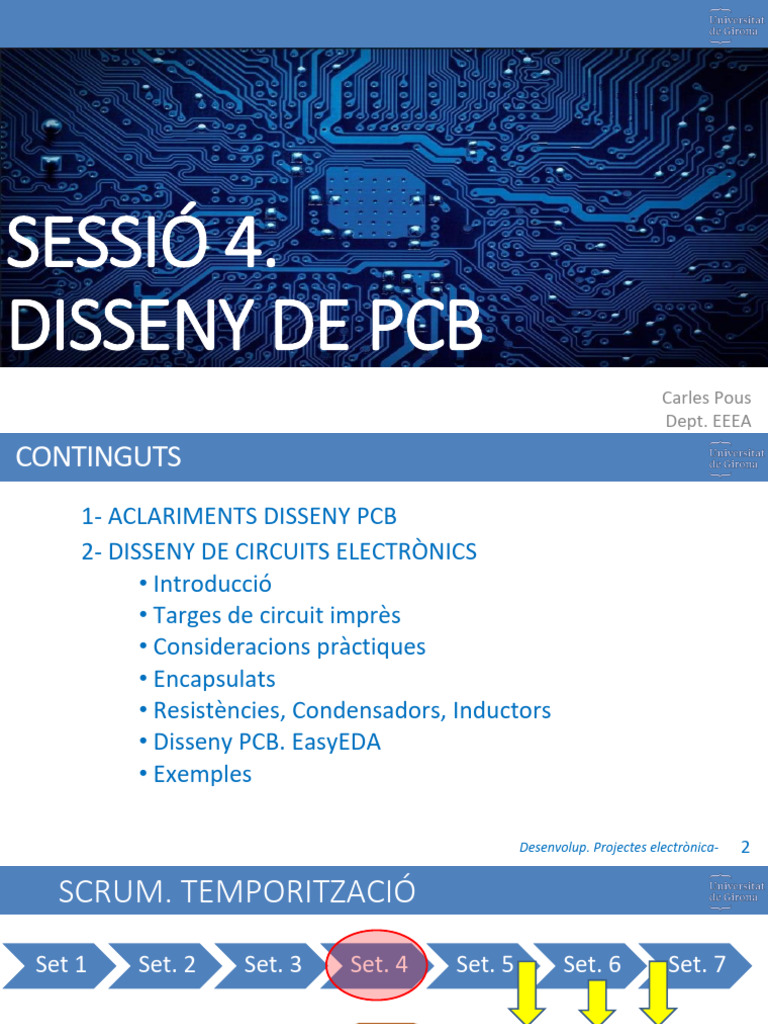 Sessio 4 - Disseny de Pcb-I | PDF