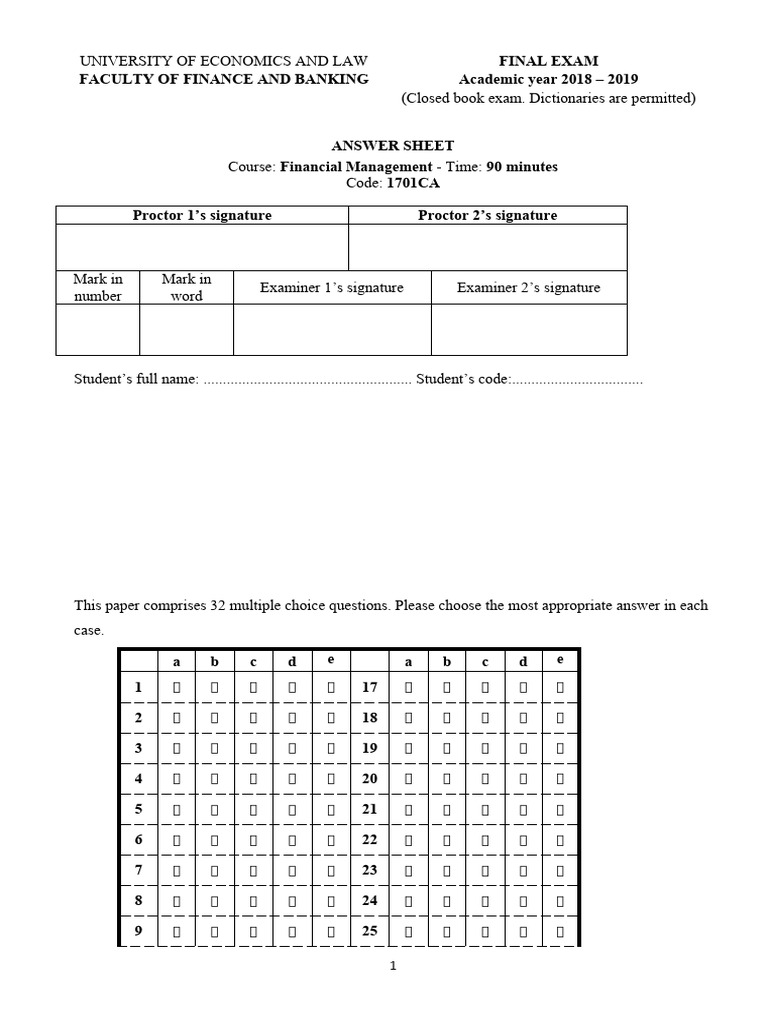 (THI GIỮA KỲ) Đề thi K18 | PDF | Depreciation | Beta (Finance)