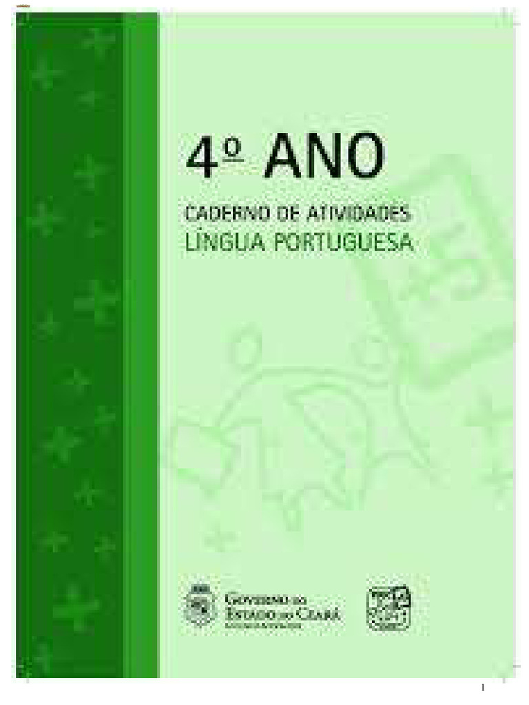 Caderno Ativ Port 4º Ano | PDF | Sílaba | Vogal
