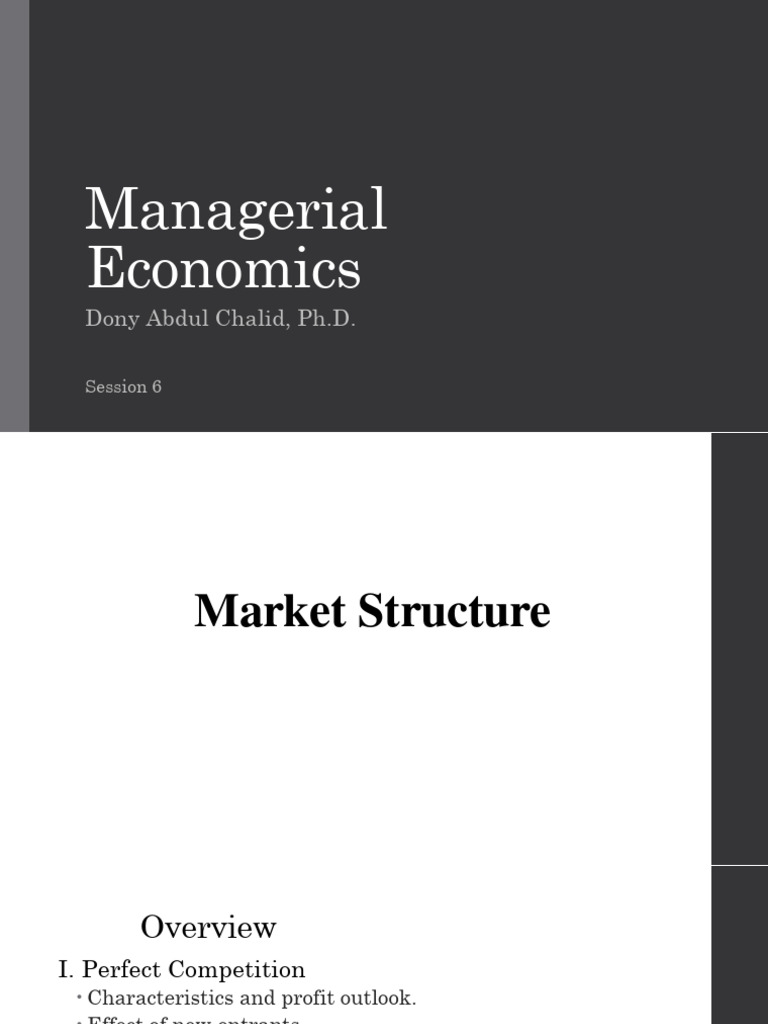 Managerial Economics - Session 6 - MMUI | PDF | Profit (Economics) | Monopoly