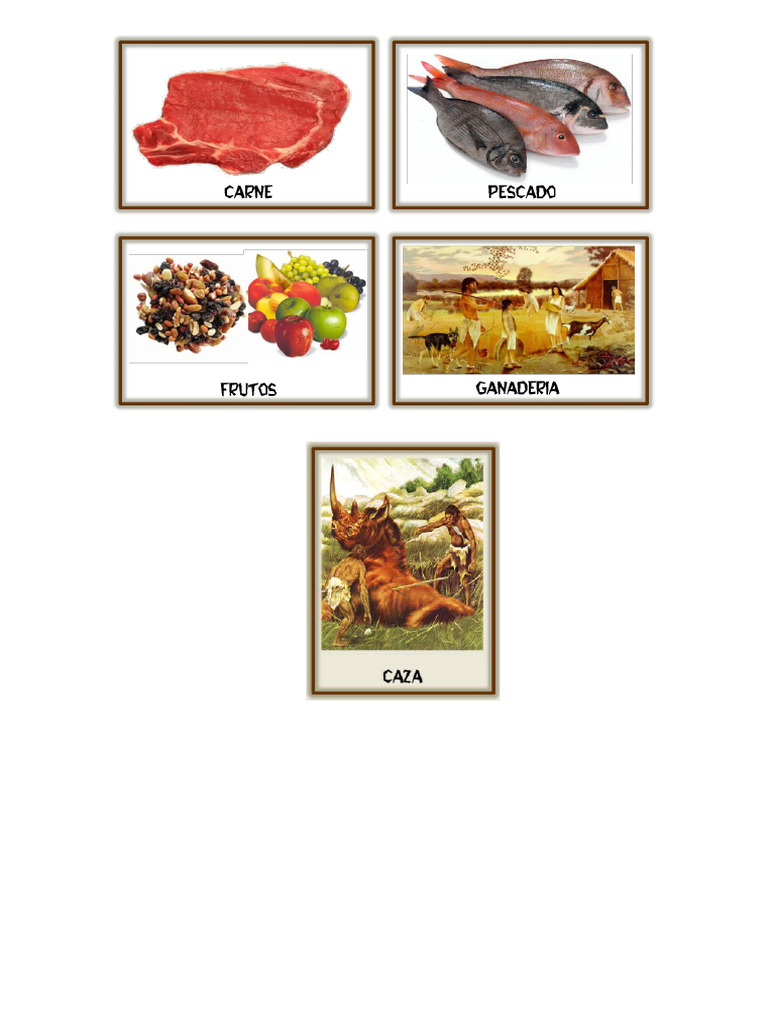 5 Comidas Primitivas Del Hombre | PDF