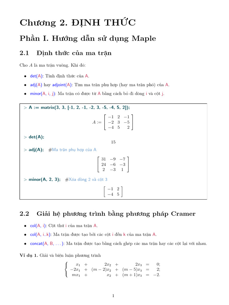 TH - Chuong 2 - Dinh Thuc | PDF