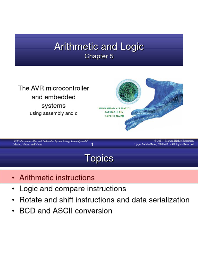 Mps Ch05 Arithmetic And Logic Pdf Microcontroller Computer