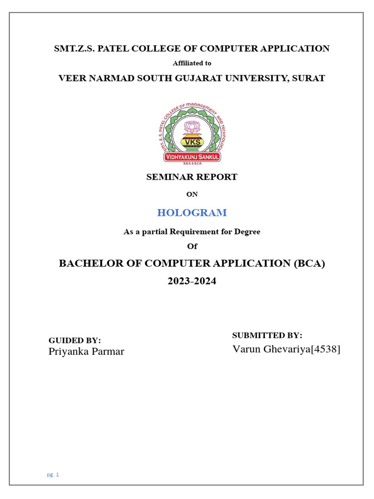 Hologram Docs | PDF | Holography | Optics