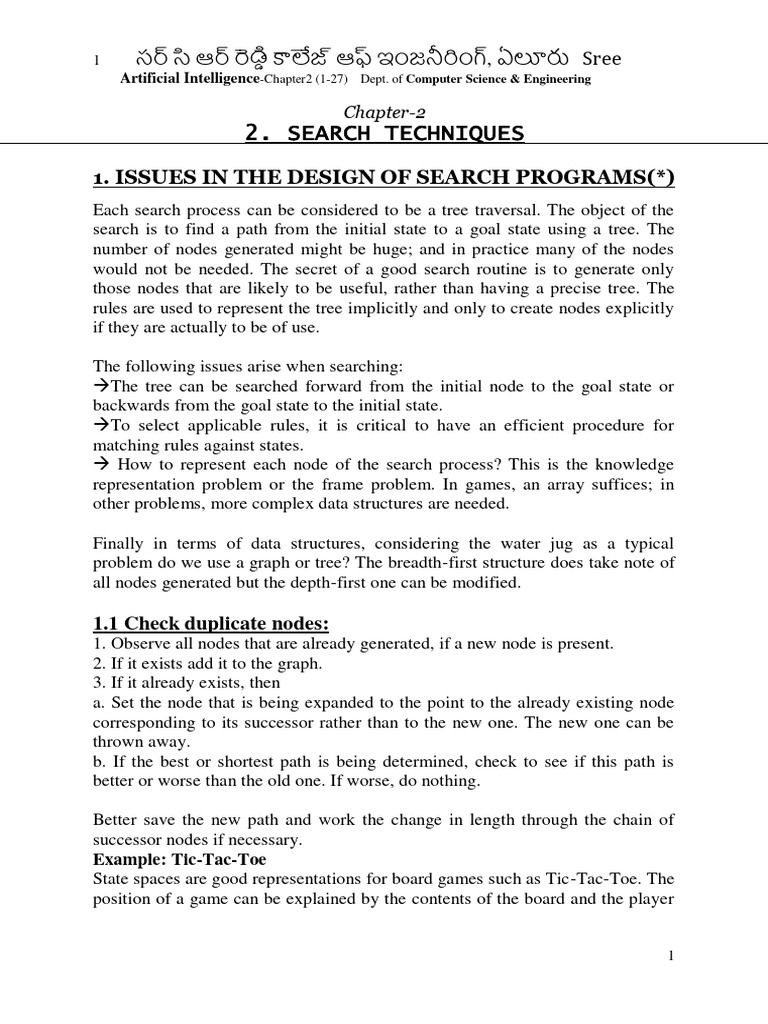Ai Chapter 2 | PDF | Mathematical Optimization | Algorithms And Data Structures