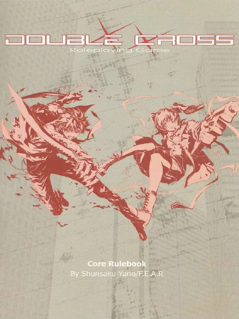 Double Cross RPG - Português | PDF | Jogos de RPG | Experiência