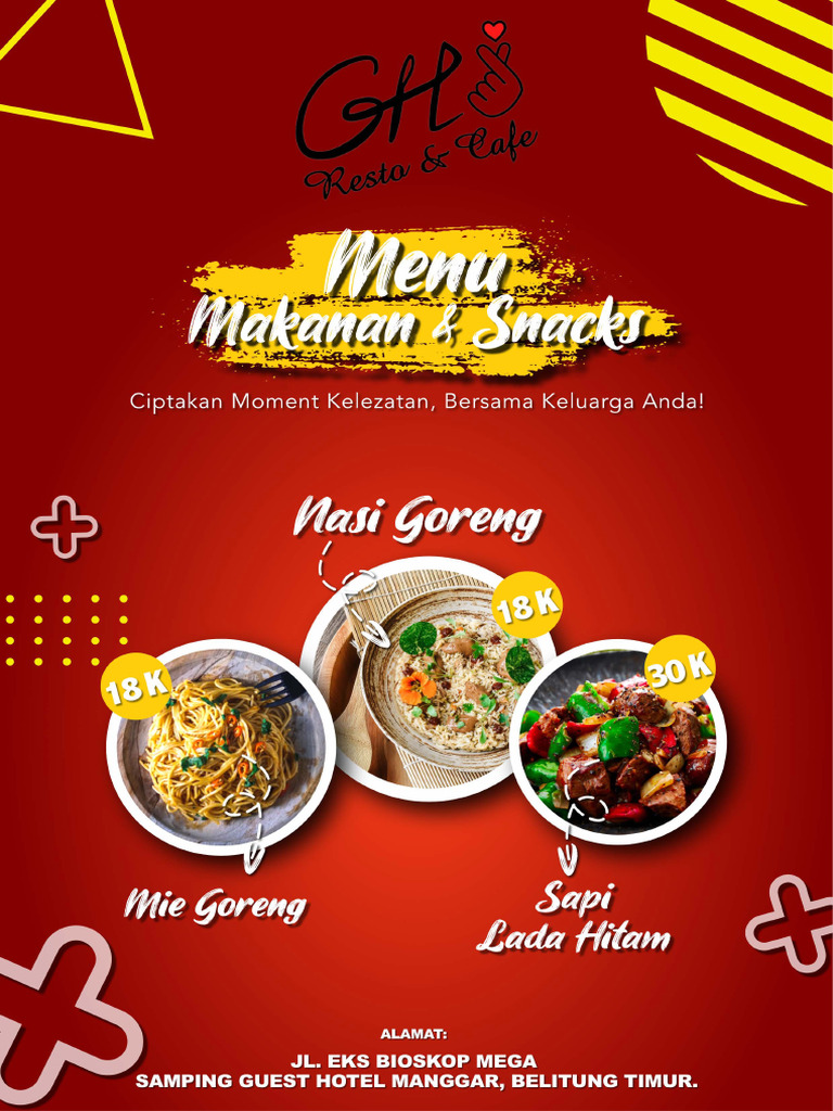 Menu GH Final Sharing | PDF