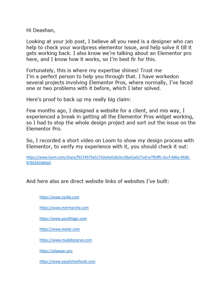 Wordpress Proposal Samples Pdf Websites Word Press