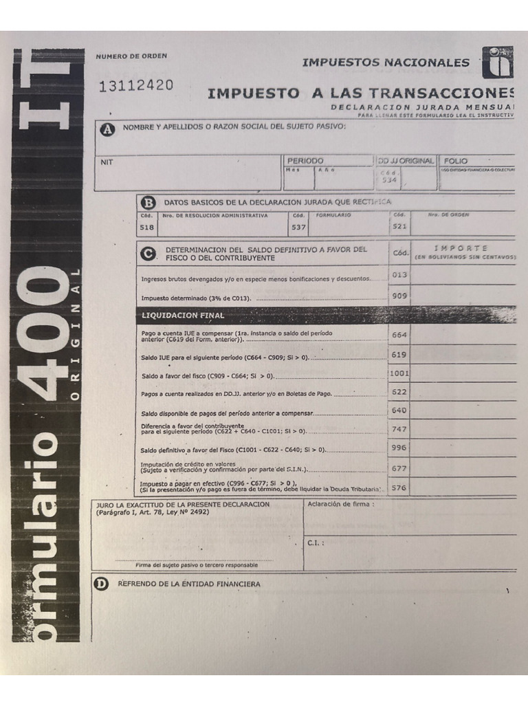 Formularios Iva - It | PDF