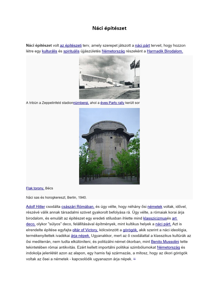 Náci Építészet | PDF