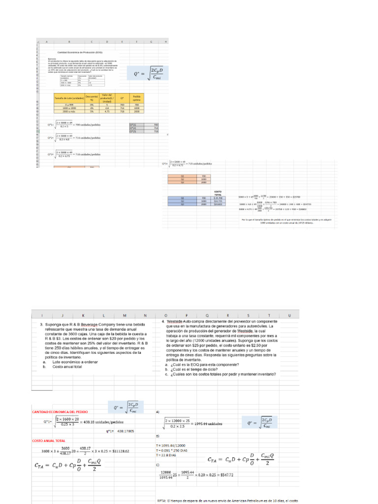 Semana ENTREGA DE INVENTARIO | PDF
