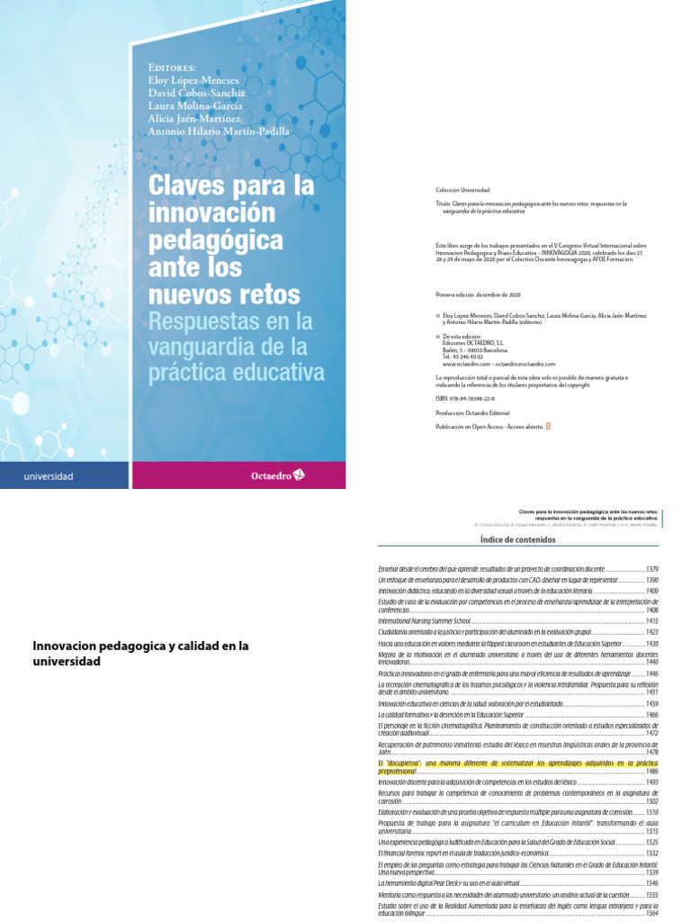 El Docupiensa Una Manera Alternativa de Sistematizar Los Aprendizajes ...