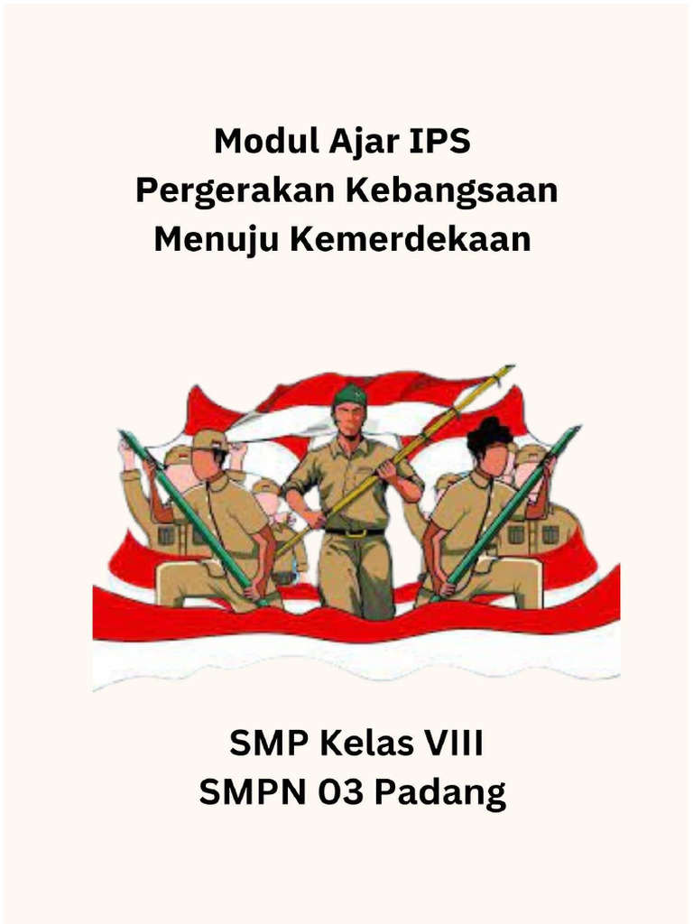 Modul Ajar Tema 03 Bagian B. Pergerakan Kebangsaan | PDF
