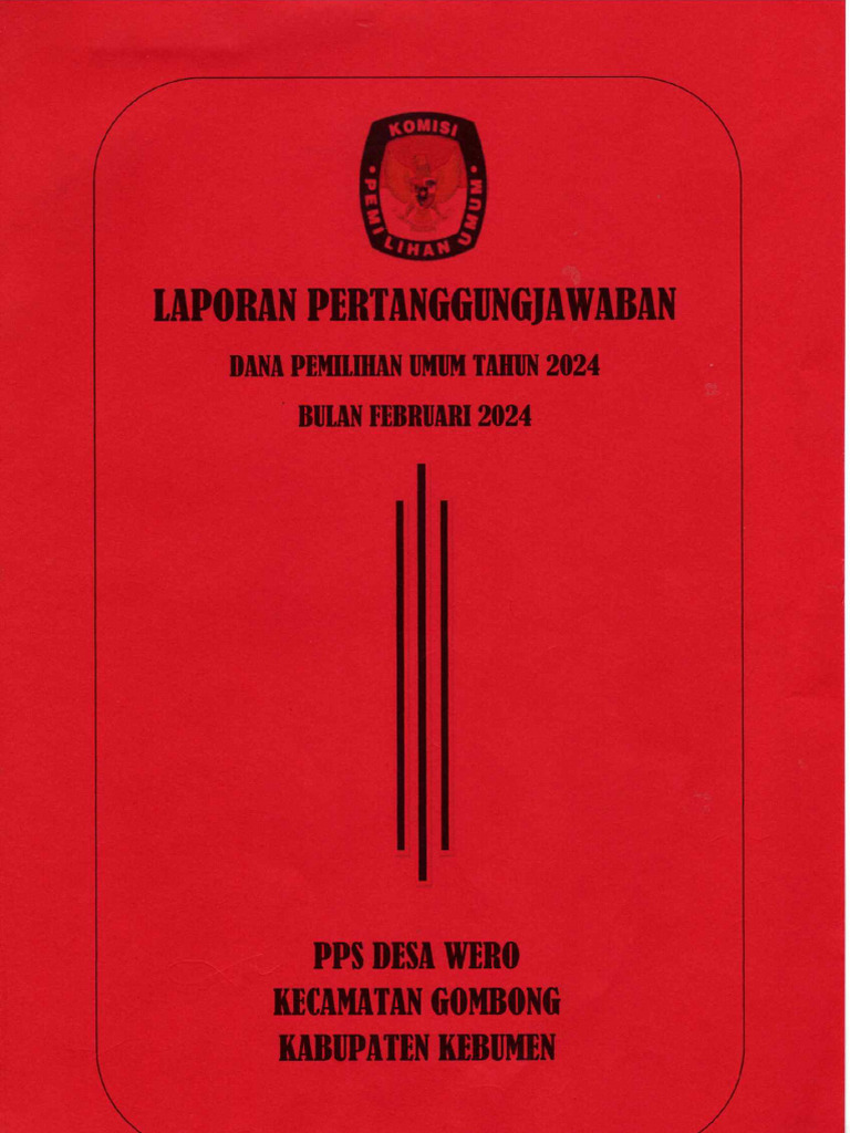 Lpj Februari 2024 Pps Desa Wero | PDF