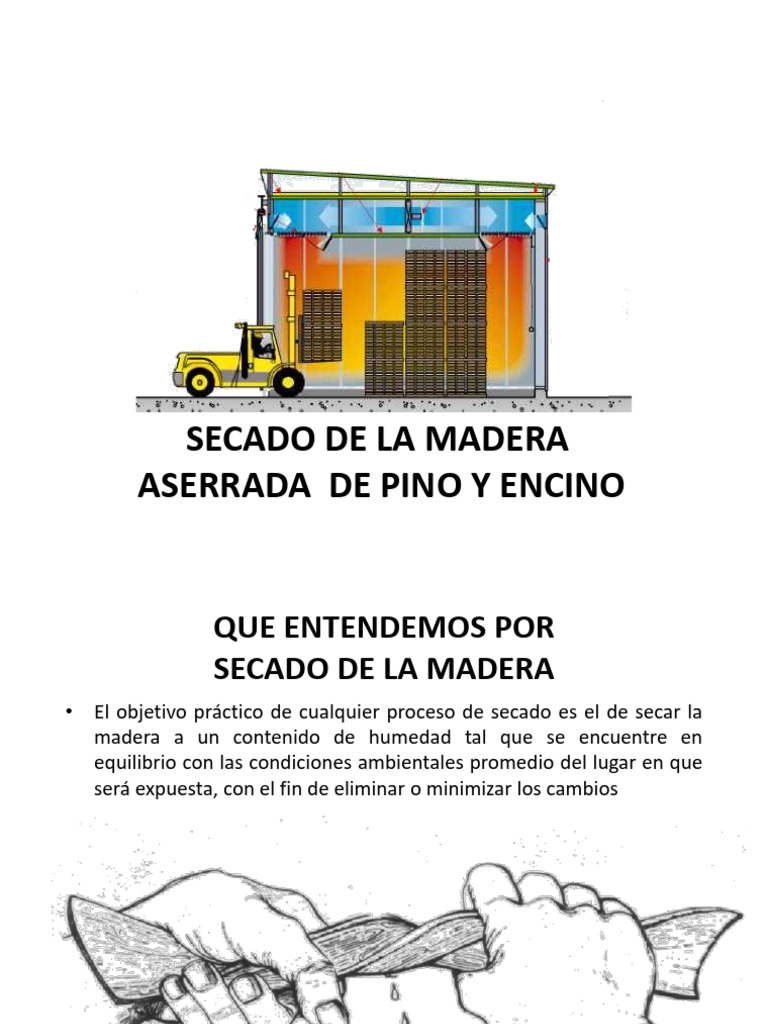 SECADO DE LA MADERA | PDF | Aislamiento térmico | Madera