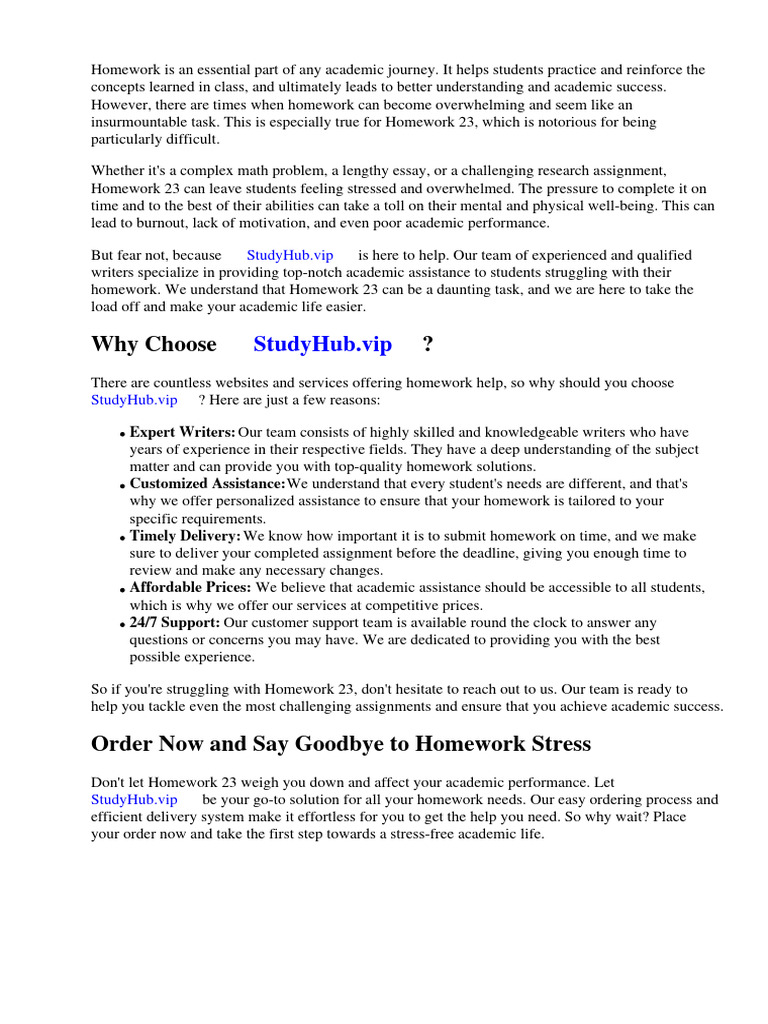 Homework 23 Grind It Out | PDF | Homework | Self Control