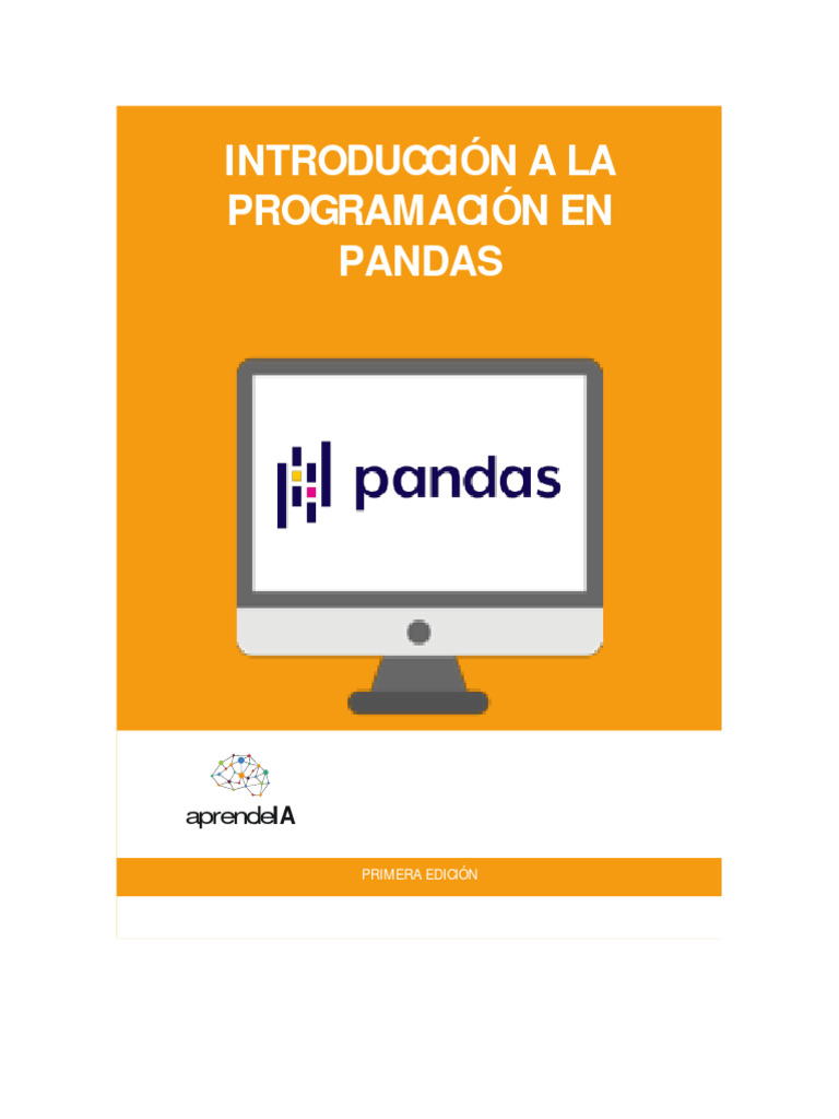 Introducción A Pandas V1 | PDF | Archivo de computadora | Entorno de desarrollo integrado
