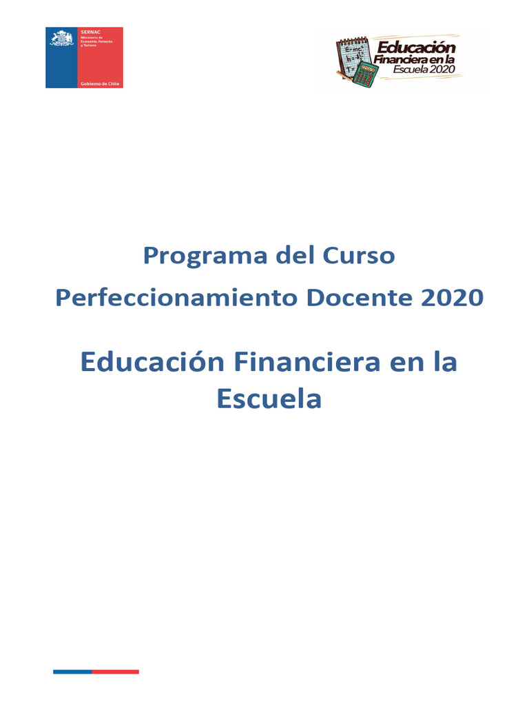 Program Ace Fe 2020 Pdf Evaluación Enseñando