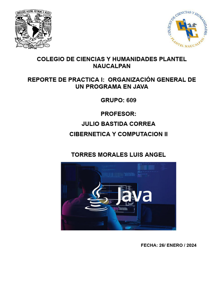 Cibernetica 2 | PDF | Java (lenguaje de programación) | Lenguaje de programación
