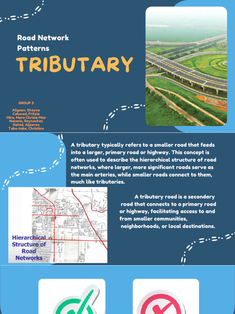 Tributary Road Network Pattern | PDF | Highway | Road