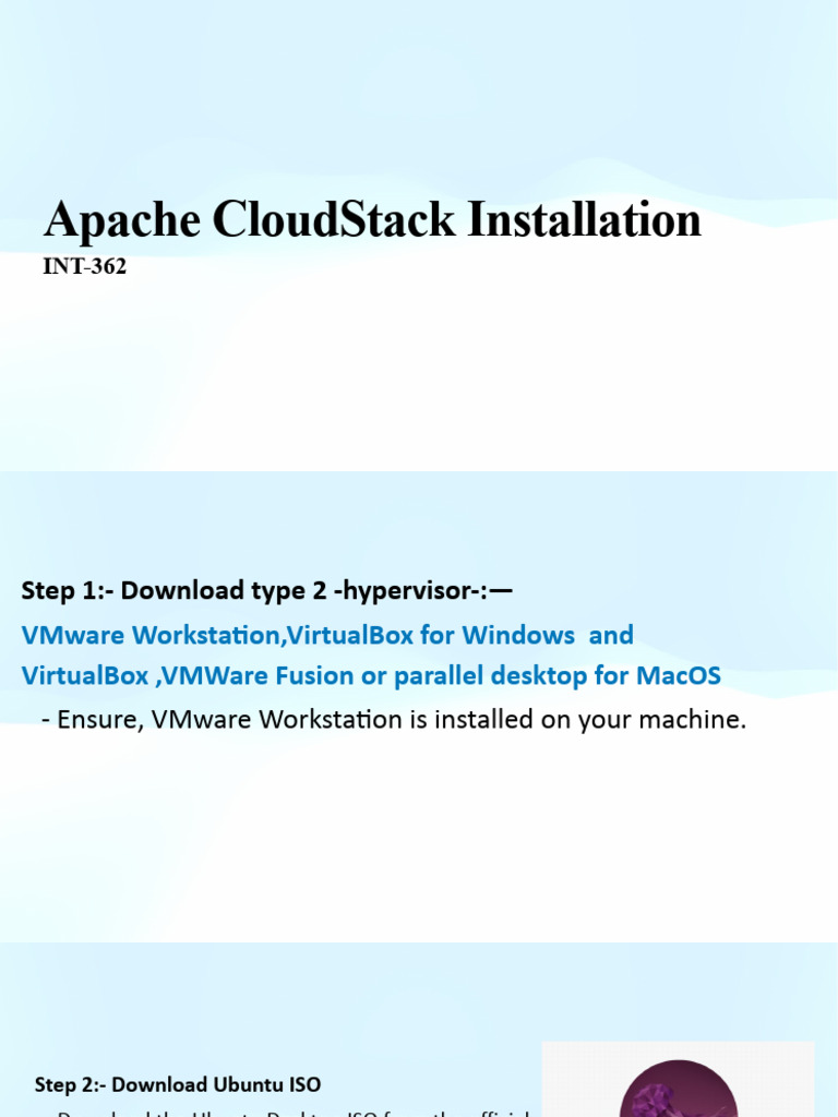 Installation Steps | PDF | Ip Address | Computer Networking