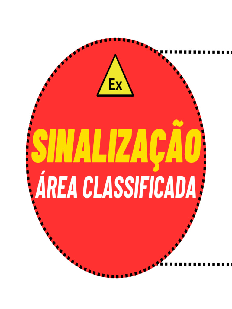Sinalização Área Classificada | PDF | Informação