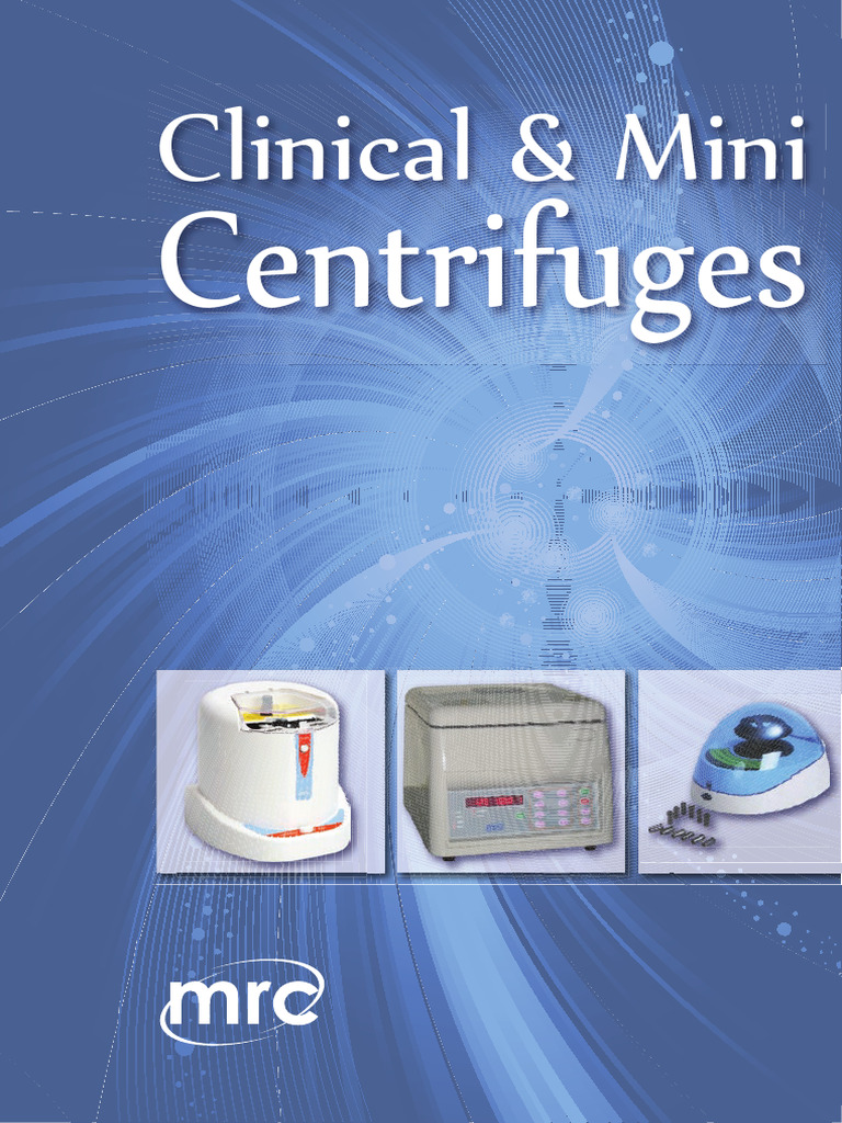 Clinical Centrifuge Specifications 2020 | PDF | Centrifuge | Electric Motor