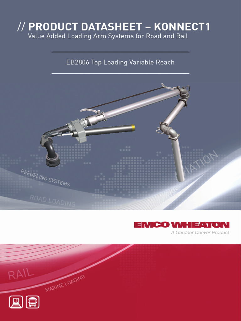 Emco Wheaton Variable Reach Loading Arm | PDF | Valve | Pipe (Fluid ...
