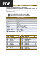 Pickleball Score Sheet Printable | PDF