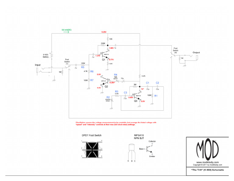 The Trill Schematic | PDF