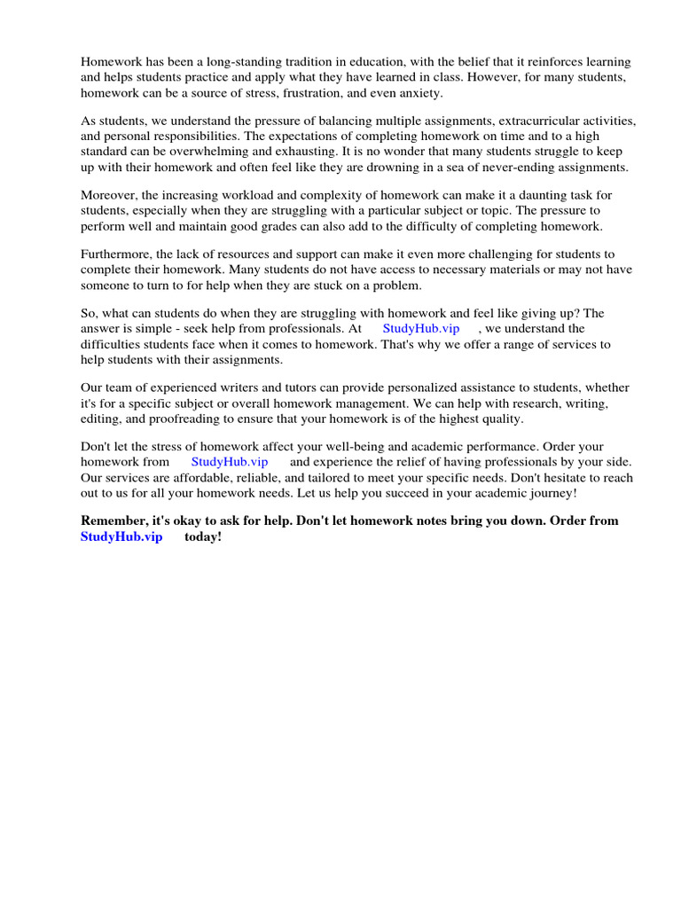 No Homework Notes | PDF | Homework | Safari (Web Browser)