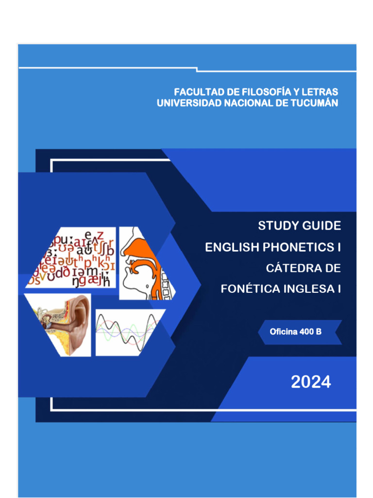 English Phonetics I Study Guide 2024 | PDF | Stress (Linguistics ...