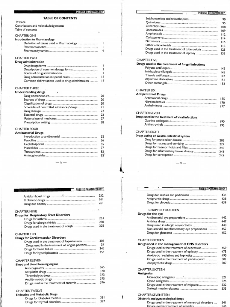 Precise Pharmacology | PDF | Tablet (Pharmacy) | Topical Medication