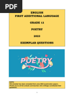 Grade 11 Poetry Study Guide | PDF | William Wordsworth