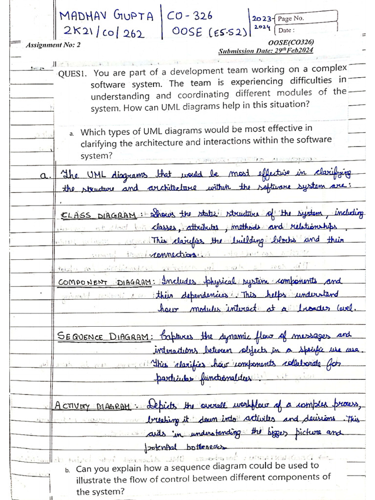 CO326 OOSE Assignment-2 | PDF